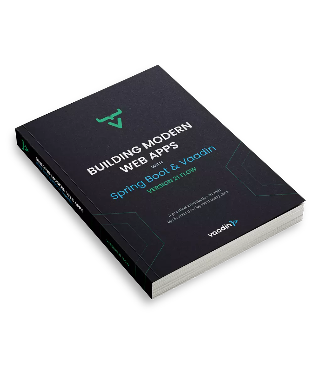 Build a Modern Web App with Spring Boot & Vaadin 21 - PDF
